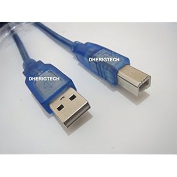 USB Data Printer cable for Brother DCP-1610W A4 Mono Multifunction ...