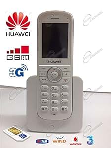 Telefono Cordless 3G/GSM Huawei ETS3 per schede SIM di Tim Vodafone ...