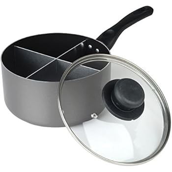 Great Ideas 4 Way 8" Saucepan Sauce Pan Cooking Pot With Four-Way ...