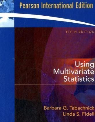 Using Multivariate Statistics: International Edition: Amazon.co.uk ...