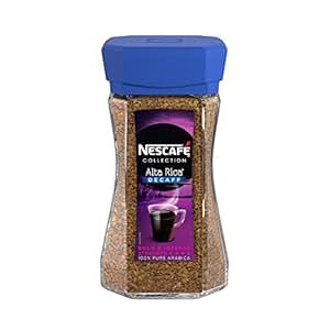 Nescafé Alta Rica Decaffeinated Coffee 100 g (Pack of 6): Amazon.co.uk ...