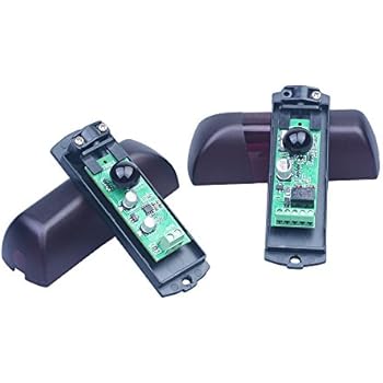 FOTOCELLULE UNIVERSALI 12V/24V DA INCASSO PER CANCELLO AUTOMATICO, AUTOMAZIONE: Amazon.it: Fai da te