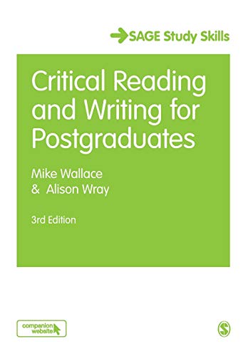 Critical Reading and Writing for Postgraduates (Student Success ...
