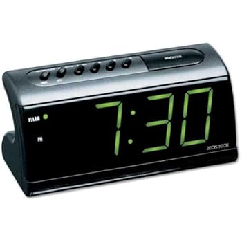 JUMBO Constant LED Alarm Clock.: Amazon.co.uk: Kitchen & Home