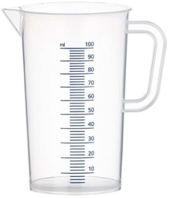 neolab E-1620 Recipiente graduato in PP, 100 ml: Amazon.it: Commercio ...