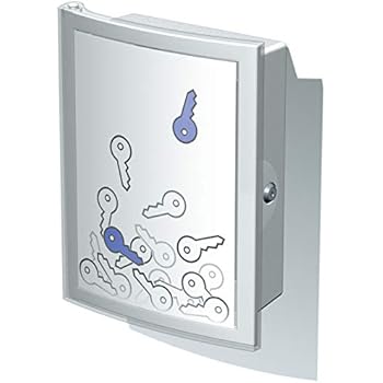 Stainless steel key cabinet Key board Key box Key cabinet with glass ...