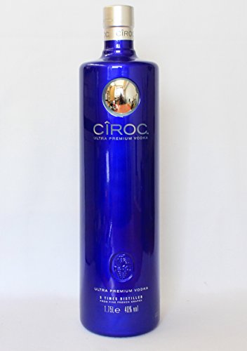 CÎROC BLUE Ultra Premium Vodka 1 x 1.75L. 40% vol. inkl. LED • |ᐅ ...