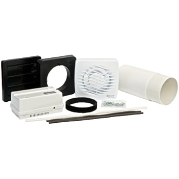 Xpelair LV100T Low Voltage Bathroom / Toilet Extractor Fan with Timer ...