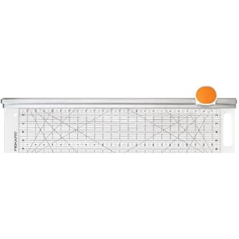 Fiskars Combo Rotary Cutter Ø 45 mm & Ruler 6" x 24", Orange/White ...