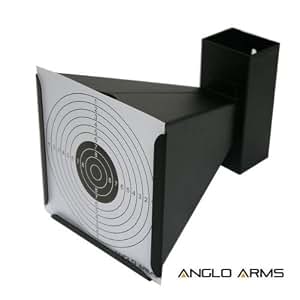 Anglo Arms Lot de 10 cibles à fixer sur support en acier avec ...