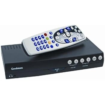 Goodmans Freeview Twin Scart Digital Set Top Box with Automatic Set Up ...