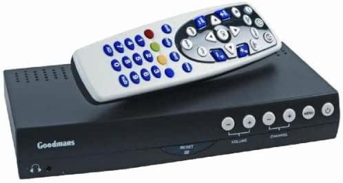 Goodmans Freeview Twin Scart Digital Set Top Box with Automatic Set Up ...