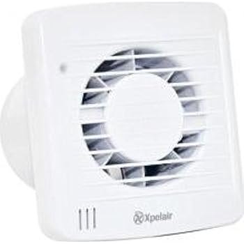 Xpelair SL150P Slimline 6-inch Extractor Fan Pull Cord: Amazon.co.uk ...