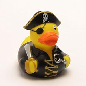 Rubber Duck Pirate Captain with Hook Hand: Amazon.co.uk: Baby
