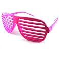 Hot Pink Fashion Shutter Shades Sunglasses Novelty Fun : Amazon.co.uk ...