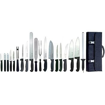 HOFFMAN SOLINGEN 24 PIECE CHEF KNIFE SET WITH ATTACHE CASE: Amazon.co ...