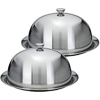 Speiseglocke mit Teller - Ø 25 cm - Tellerglocke - Käseglocke ...