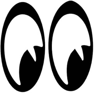 Augen Aufkleber Fahrzeugaufkleber, Motiv &P: Amazon.de: Auto