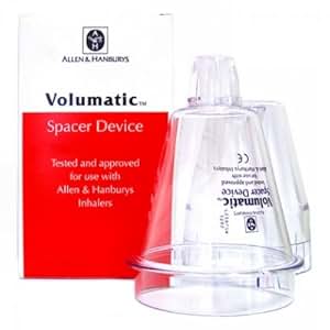 Volumatic Spacer Device,for use with Allen & Hanburys inhalers: Amazon ...