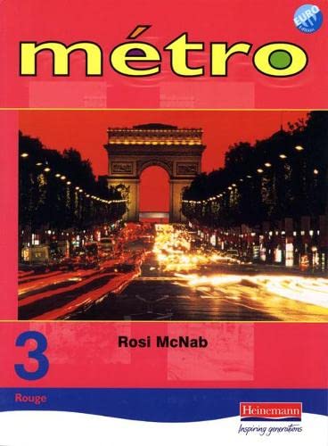Metro 3 Rouge Pupil Book Euro Edition (Metro for 11-14): Amazon.co.uk ...