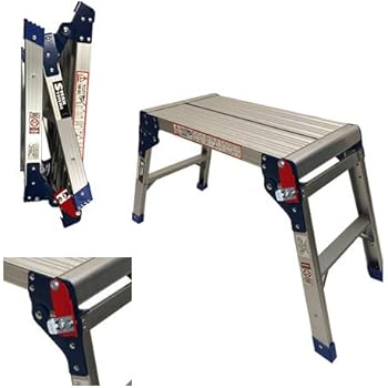 Silverline 640000 Step-Up Work Platform 150kg Capacity: Amazon.co.uk ...