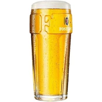 Personalised Engraved Branded 1 Pint Fosters Lager Beer Glass with Gift ...