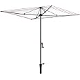 Vileda Supadry Hoist Rotary Washing Line, Silver, 60m of Clothes Line ...