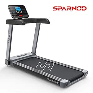 Buy Sparnod Fitness STH-1500 (3 HP Peak) Automatic Treadmill (DIY ...