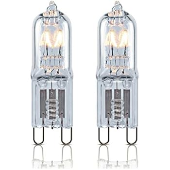 Philips 40W G9 240V Clear Capsule Dimmable Halogen Bulbs (1 x Pack of 2 ...