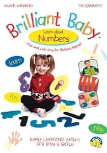 Brilliant Baby - Numbers [DVD]: Amazon.co.uk: Brilliant Baby: DVD & Blu-ray