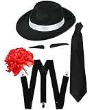 BLACK FLAPPER FANCY DRESS INSTANT GATSBY KIT BLACK FAUX FUR STOLE ...