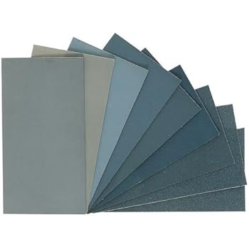 Micro-Mesh Regular - 9 Sheets of 6"x3" - Abrasive Polishing Kit: Amazon ...