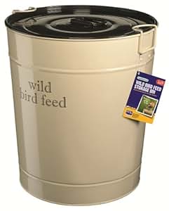 Gardman 25L Wild Bird Feed Storage Bin: Amazon.co.uk: Garden & Outdoors