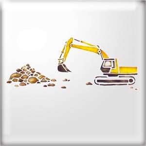 The Stencil Studio Digger Reusable Stencil - Size Small (A4) (10131S ...