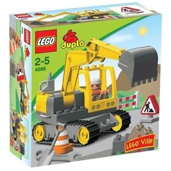 LEGO DUPLO 4986 Digger: Amazon.co.uk: Toys & Games