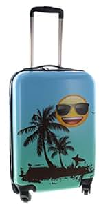 Emoji Valise noir Beach M (55cm) Handgepäck: Amazon.fr: Bagages