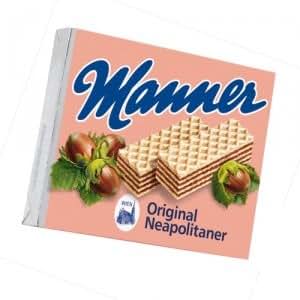 Manner Original Neapolitaner Waffeln Menge:75g: Amazon.de: Lebensmittel ...