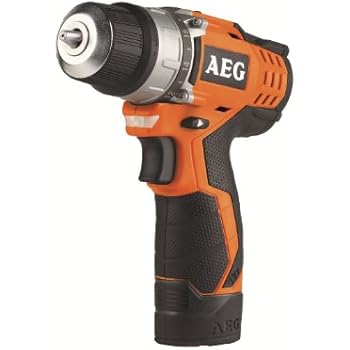 AEG Power Tools BS12C2L2 12V Drill Driver with 2 x 1.5Ah Li-Ion: Amazon ...