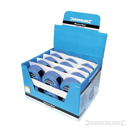 Buy Measuring Tapes Measure Mate Tape Display Box 30 pce pieces 5 meter ...