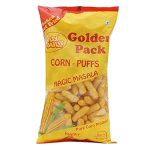 Hully Gully Corn Puffs - Magic Masala,130g : Amazon.in: Grocery ...
