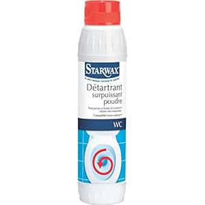 Détartrant surpuissant poudre WC - STARWAX 032425: Amazon.fr: Bricolage