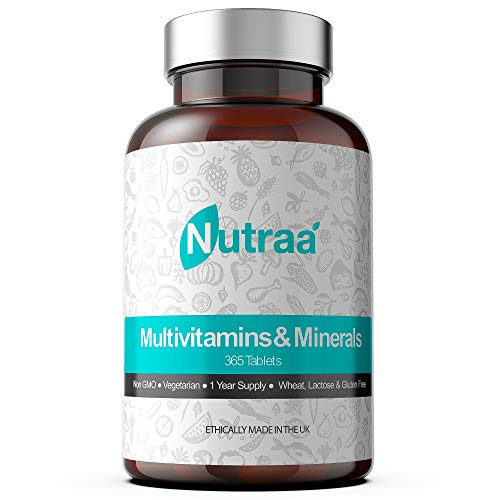 Multivitamin Tablets (365 Day Supply) Advanced Mineral Formula for Men ...