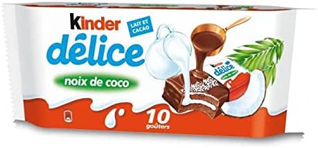 KINDER Délice Coco 10 Gâteaux 420g: Amazon.fr: Epicerie