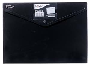 Snopake 12491 Polyfile ID A4 Popper Wallet File with Press Stud and ...