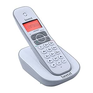 Beetel X73 Cordless 2.4Ghz Landline Phone with Caller ID Display, 2-Way ...