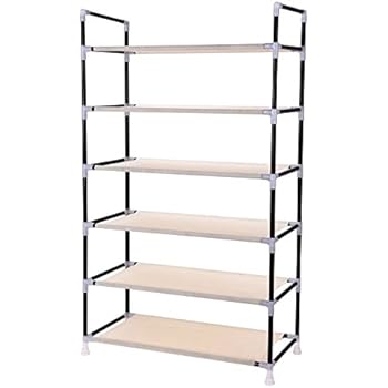30 Pairs Standing Shoe Rack Stand: Amazon.co.uk: Kitchen & Home