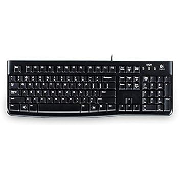 Logitech Keyboard K120 for Business - Qwerty Italian layout: Amazon.co ...