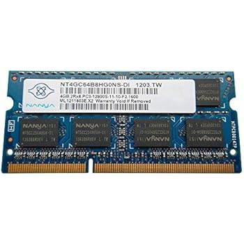 Nanya 4GB DDR3 Memory SO-DIMM 204pin PC3-12800S 1600MHz: Amazon.in: Computers & Accessories