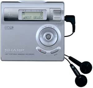 Sharp 1-Bit Portable Minidisc Player MDDR370H: Amazon.co.uk: Audio & HiFi