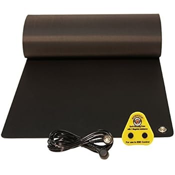 Anti Static Mat + cord esd pc repair build 600mm x 490mm: Amazon.co.uk ...